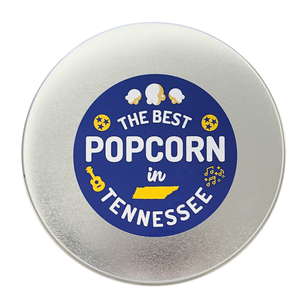 Best Popcorn in Tennessee 2-Flavor Sampler Tin - Icon Popcorn