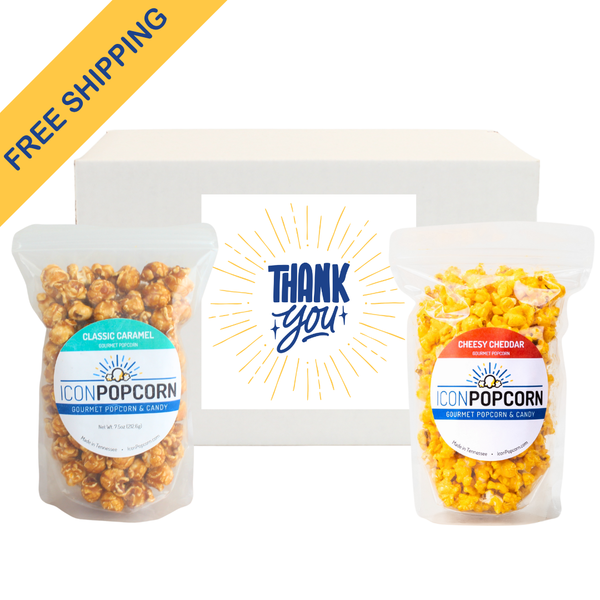 Thank You Popcorn Gift Box - Icon Popcorn